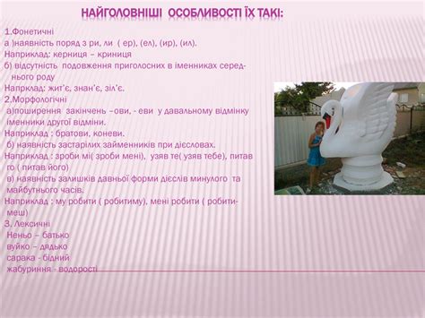 Презентація Діалектизми села Чорнівка