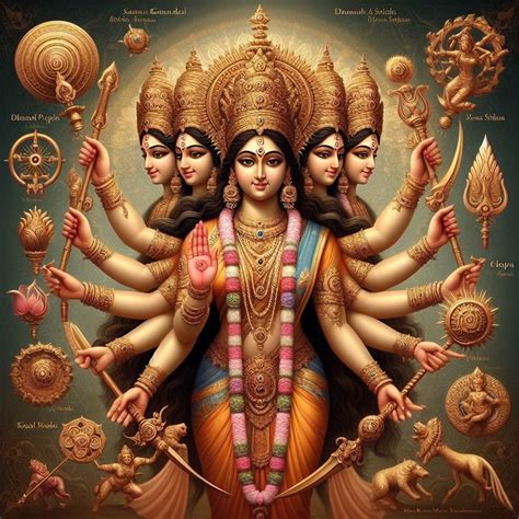माँ कूष्मांडा Kushmanda यह नवदुर्गा का चौथा स्वरूप है Hindu Art God Illustrations Shiva Photos
