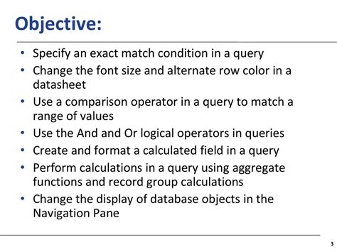 Access Maintaining And Querying A Database Ppt Download