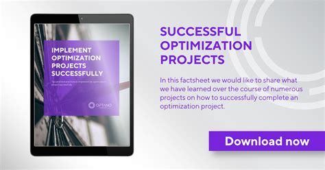 Download Successful Optimization Projects Optano