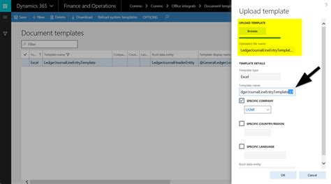 Dynamics 365 General Journal Excel Imports Microsoft Bizapps Finance