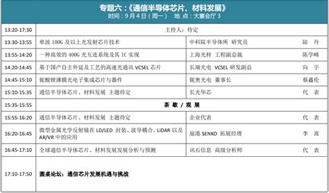 Ifoc 2023 专题预告：《通信半导体芯片、材料发展》 讯石光通讯网