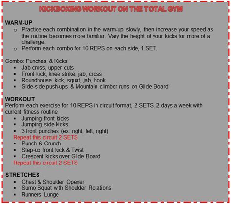 Kickboxing Workout On Total Gym Total Gym Pulse