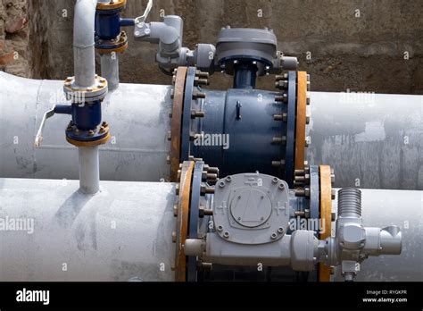Series Of Measuring Instruments Pressure Gauges And Temperature