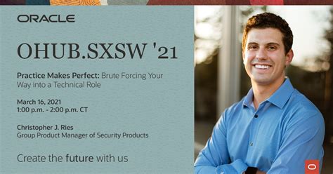 Christopher Ries On Linkedin Cloud Oracle Hiring Cybersecurity Sxsw Devops Datascience…