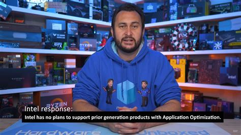 Intel Application Optimization Apo は第14世代のみに限定。第12世代や第13世代はサポートしないと明言