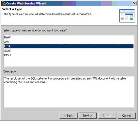 Web Enabling Data On A Sql Anywhere Server Using A Native Web Service