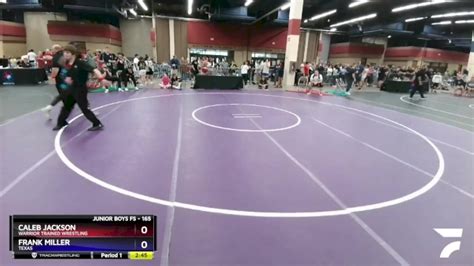 165 Lbs Cons Round 4 Caleb Jackson Warrior Trained Wrestling Vs