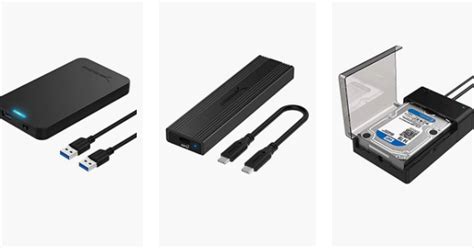 Sabrent Ssdhdd Drive Enclosures Turn Old Drives Into Removable Storage