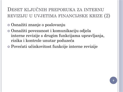 PPT Uloga Interne Revizije U Upravljanju Rizikom Likvidnosti