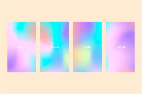 free vector gradient instagram story background