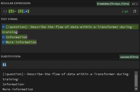 Regex For Matching Multiple Lines In One Go But Ignoring The Start