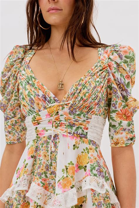 For Love And Lemons Rosalyn Mini Rent With Iz