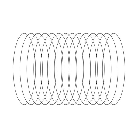 Geometric Fractal Crossing Ellipses 20484400 Vector Art At Vecteezy