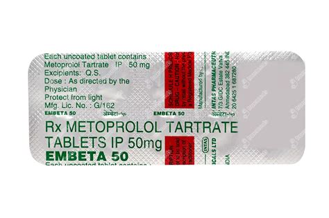 Embeta 50 Mg Order Embeta 50 Mg Tablet Online At Truemeds