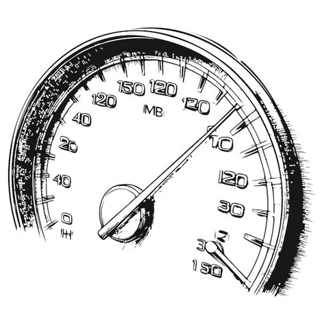 Premium Vector Speedometer Theme C