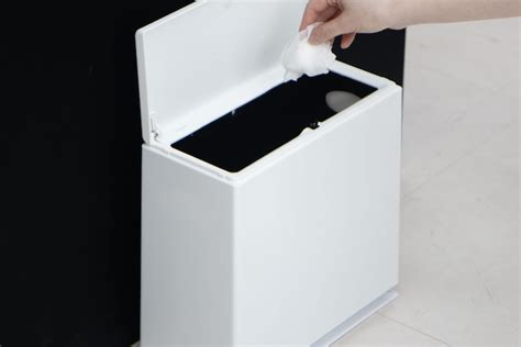 휴지통 슬림 원터치 사각 휴지통 9l 3color 오늘의집 쇼핑