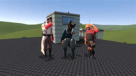I Messed Around In Gmod With A Protogen Model And Some Tf2 Things R Furry