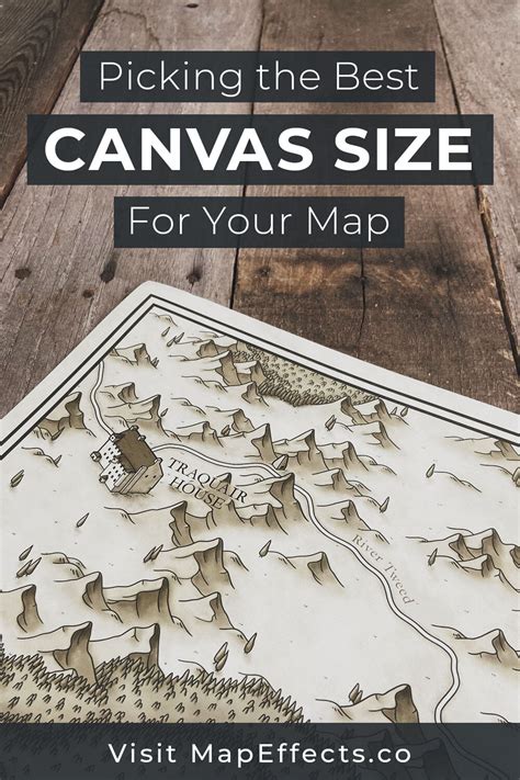 Picking The Best Canvas Size For Your Fantasy Map Map Effects