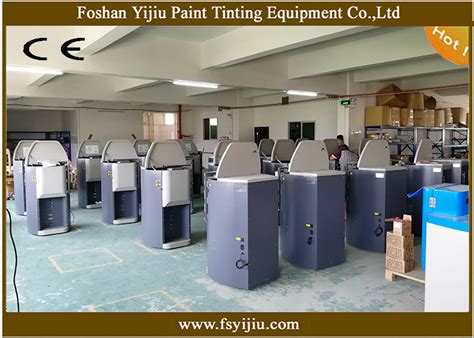 Sequential Paint Colorant Dispenser Tinter Machine For Water Based Pigments