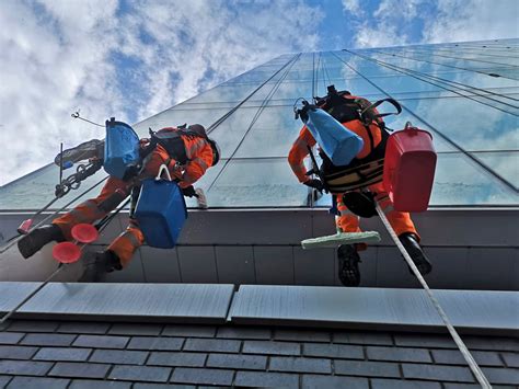 Rope Access Building Maintenance — Vertex Access Rope Access Drone