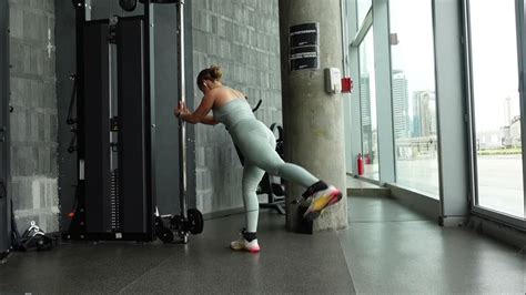 Cable Glute Kickback Youtube