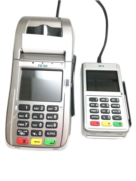 Dccsupplycom New First Data Fd150 Emv Ctls Credit Card Terminal And