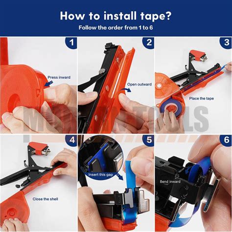 เทปรัดกิ่ง อะไหล่ สำหรับ Tape Tool เครื่องมัดกิ่งแบบลวดเย็บ เทปรัดกิ่ง