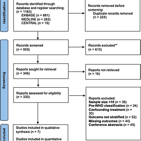 Flow Chart Of Database Searching Strategy Detailing The Report