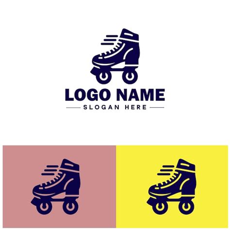 Premium Vector Roller Skate Icon Rollerblade Inline Skate Quad Skate