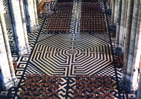 Cathedrale De Notre Dame Paris Gothic Cathedrals Amiens Labyrinth