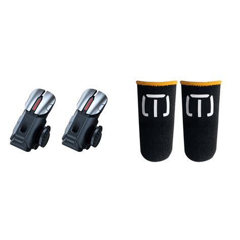 2x 6 Finger Controller Gaming Aim Shooting Triggers Botón Para Pubg Mobile Walmart En Línea