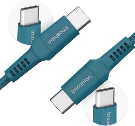 IMoshion USB C Naar USB C Kabel Meter Snellader Datasynchronisatie Bol