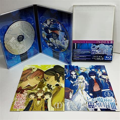 Yahooオークション 7本新品未開封 とある魔術の禁書目録 Ⅲ 3期 Vol