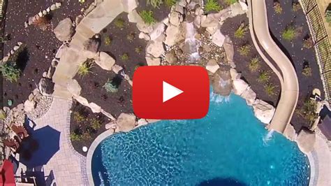 Custom Fiberglass Water Slides And In Ground Pool Water Slides At Dolphin