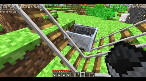 Minecraft Innovations Ep 1 Minecart Accelerator Youtube