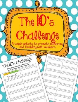 NUMERACY The S Challenge By Mrs Fun TPT