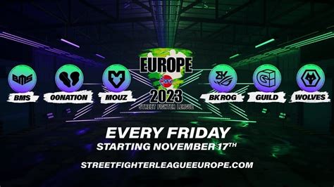 Street Fighter League Eu Day 10 Table And Results Dashfight