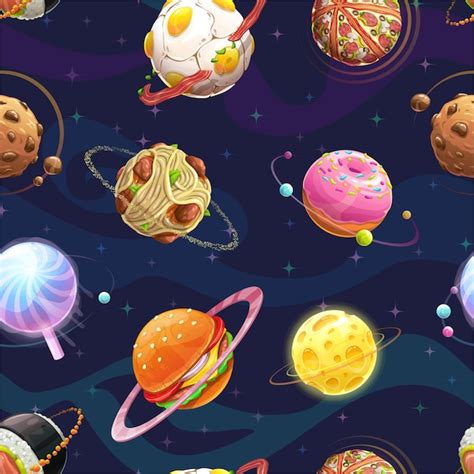 Planètes Fantastiques Objets Colorés De La Planète Cosmique Pour La