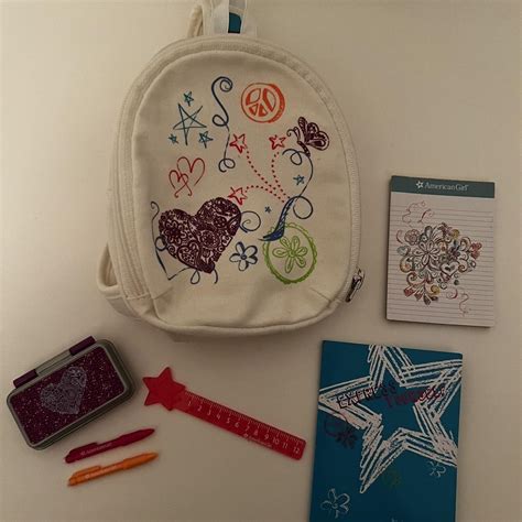 American Girl Doll Backpack Set Depop