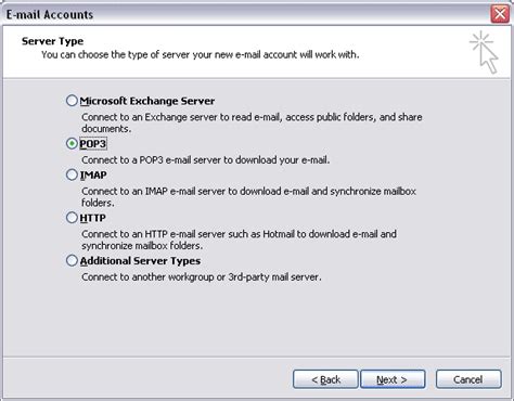 SMTP Server Microsoft Outlook Email Account Setup