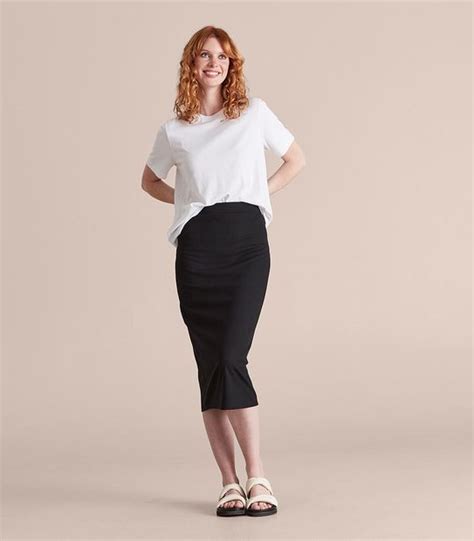Rib Midi Skirt Target Australia