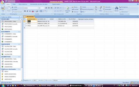 Access Por Laura Escobar Y Daniela Pinto Pasos Para Hacer Una Tabla De Datos En Access