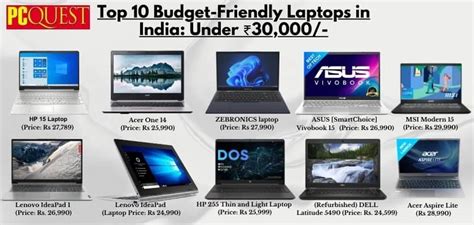 Best 10 Best Laptops Under 30000 In India
