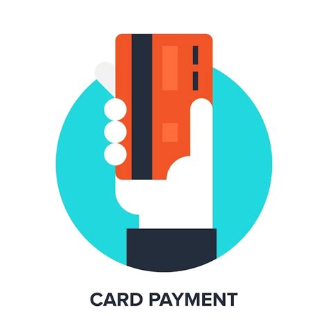 Concept De Paiement Par Carte Vecteur Premium