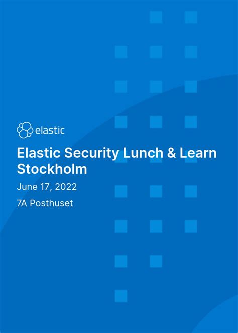 kai shen on linkedin elastic security lunch and learn stockholm