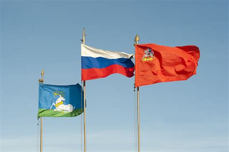 Флаг Московской области купить в интернет магазине – Флагшток Сервис