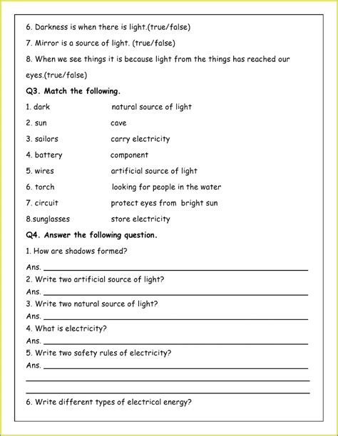 Science Quiz For 5th Grade