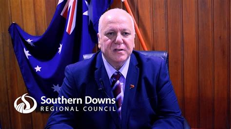 Southern Downs Regional Council Mayor Vic Pennisi Anzac Day 2020 Speech