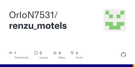 GitHub OrIoN7531 Renzu Motels